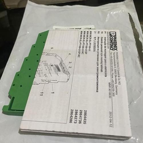 Jual Phoenix Contact Mini Mcr-Sl-Pt100-Ui Pt100 Temperature Transducer ...