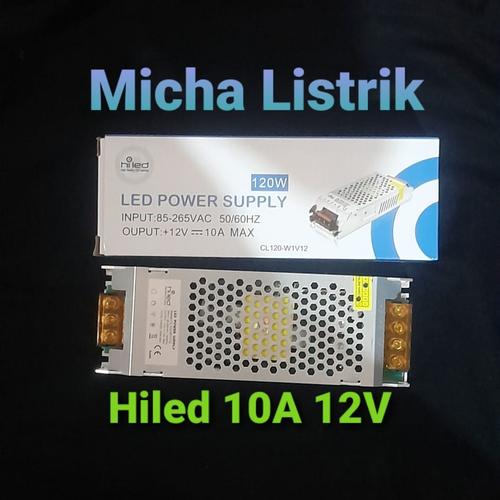 Jual Trafo/Adaptor HILED 12V 10A 120W / Power Supply Hiled 10a 12V 120W ...