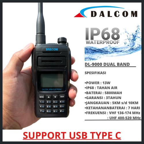 Jual HT DALCOM JAPAN DL-9000 13W IP68 DUAL BAND - Jakarta Barat ...