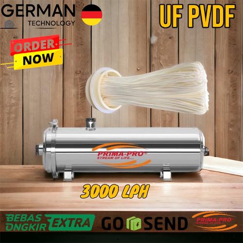 Jual Ultrafiltrasi PVDF Water Pre Filter 3000 LPH Ultrafilteasi PVDF ...