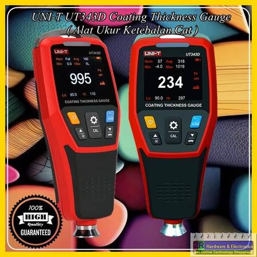Jual UNI-T UT343D Coating Thickness Gauge ( Alat Ukur Ketebalan Cat ...