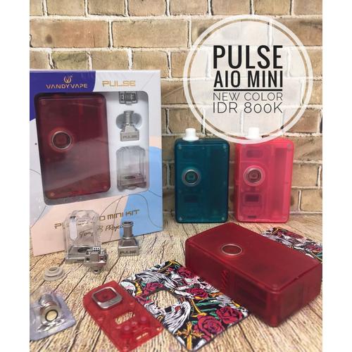 Jual Pulse AIO Mini New Color with RBA by Vandy Vape - Tiffany Blue ...