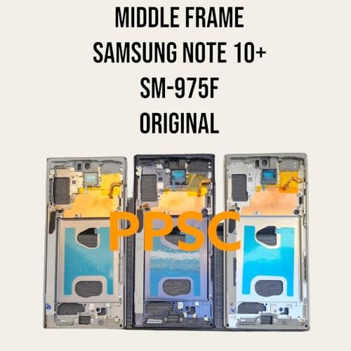 Jual MIDDLE FRAME BEZEL RANGKA LCD NOTE 10+ NOTE 10 PLUS - Jakarta ...