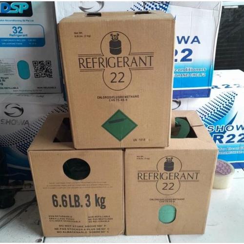 Jual Refrigerant Ac Freon R22 Tabung Mini 3Kg - Jakarta Selatan - Aso ...