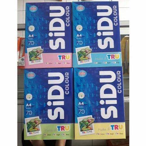 Jual Kertas Hvs Sidu Warna Biru Merah A4 70Gram - Biru - Jakarta Utara ...
