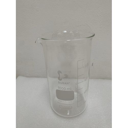 Jual Duran Beaker Glass Tall Form 1000 ml with graduation and spout ...