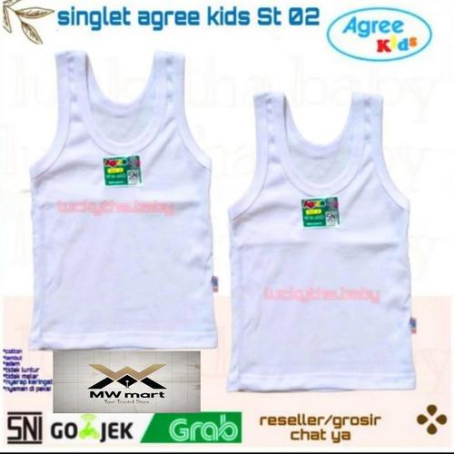 Jual Singlet anak 0-9 tahun agree st 02 kaos dalam anak - XXL - Kota ...