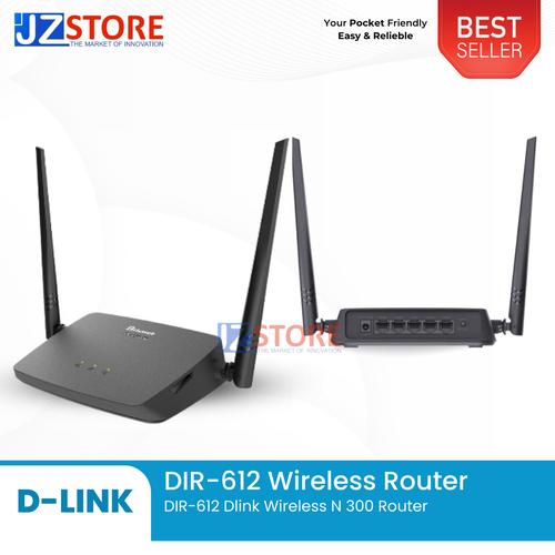 Jual DIR-612 Dlink Wireless N 300 Router - Kota Medan - JZTECH.ID ...