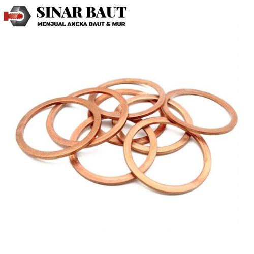 Jual Ring tembaga m5 m6 m8 m10 m12 m14 m16 m18 m20 m22 m24 m26 m30 - 5 ...