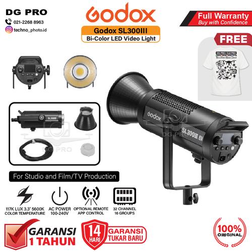Jual Godox SL300III Bi-Color LED Video Light SL 300III SL300 III ...
