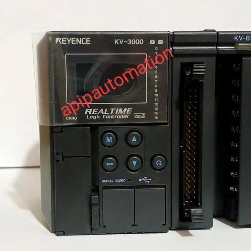 Jual Kv-3000 Unit Cpu Keyence Satu Set Analog Input/Output New Best ...