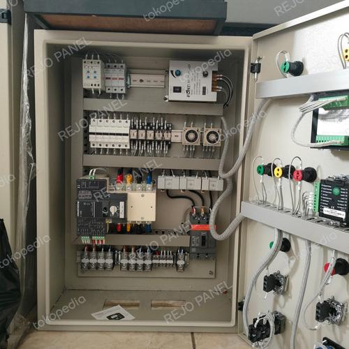 Jual panel ATS AMF 20kva 3phase - cos motorized SOCOMEC 4pole 40a ...