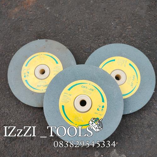 Jual Batu gerinda duduk 6 inch batu gerinda duduk hijau 150X25X31.75 mm ...