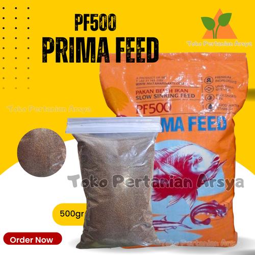 Jual Prima Feed PF500 500gr / Pakan Pelet Benih Ikan Floatin PF 500 ...