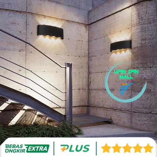 Promo Lampu Dinding LED Minimalis Lampu Indoor Warm White 8 LED 8 Watt ...