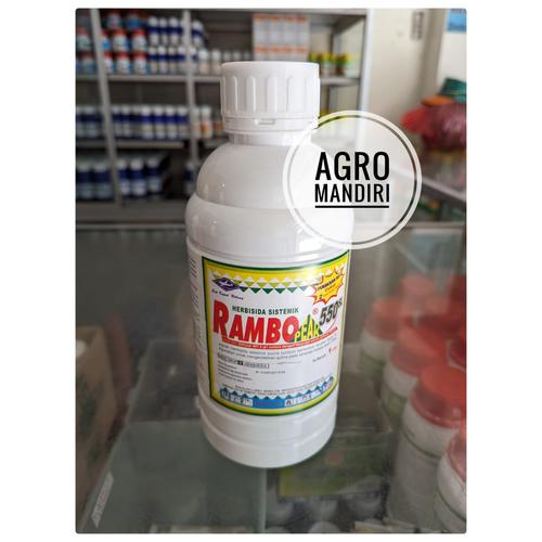 Jual Rambo Peak 550 SL 1 Liter Herbisida Sistemik Dosis Tinggi Racun ...