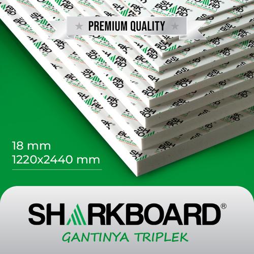 Jual PAPAN PVC BOARD by SHARKBOARD 18mm - UK 1220mm x 2440mm - Jakarta ...