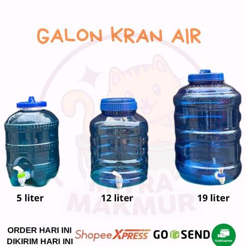 Jual Galon Air Galon Kran Air Galon + Kran 5 12 19 liter - Jakarta ...