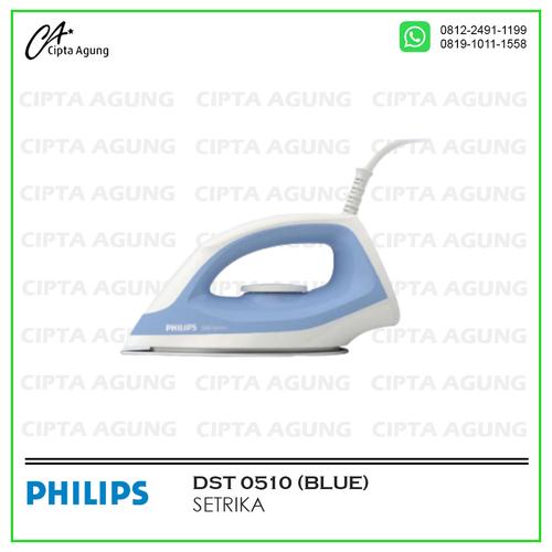 Jual PHILIPS DRY IRON DST0510/70 - SETRIKA KERING DST 0510 BLUE [BDG ...
