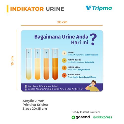 Jual Sign Indikator Urin 20cm x 15cm Akrilik - Kota Bandung - Tripma ...