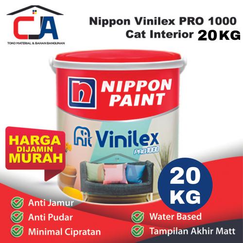 Jual Cat Tembok Nippon Cat Interior Vinilex PRO 1000 V PRO PAIL 20 KG ...