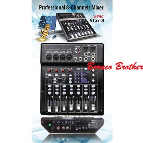 Jual VPK Star-8 Star 8 Original Mixer Digital 8 Channel - Jakarta Barat ...