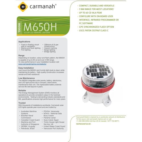 Jual Carmanah M650 Solar Marine Lantern Yellow - Jakarta Pusat - Sentrameter | Tokopedia