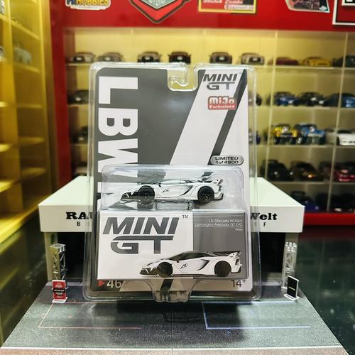 Jual Mini GT 467 Lamborghini Aventador GT EVO White Mijo Exclusive ...