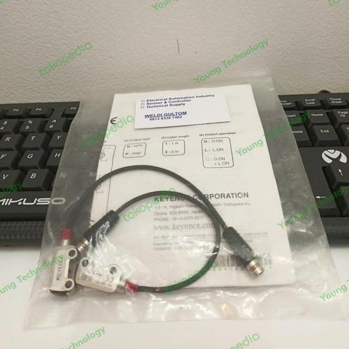 Jual Keyence Pr-M51Cp Thurbeam Photoelectric Sensor Conector M8 ...