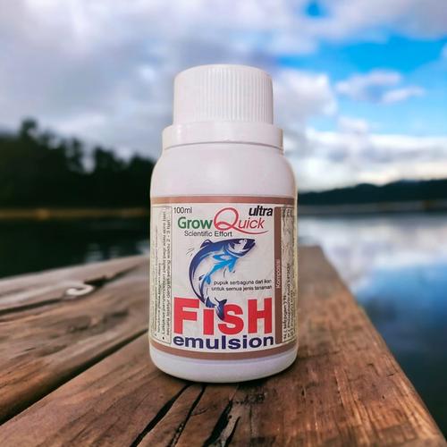 Jual Grow Quick Ultra - Enhancer Pupuk Fish Emulsion 100mL - Kota ...