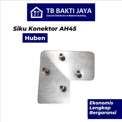 Jual Plat Siku Frame Bingkai/ Siku Konektor/ Huben Siku Konektor AH45 ...