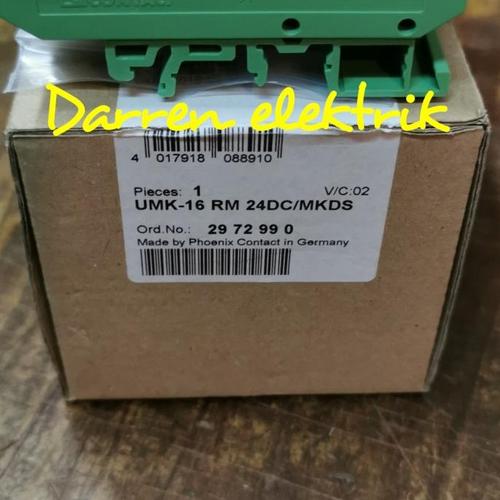 Jual Phoenix Contact Module Relay Umk-16Rm 24Vdc/Mkds,16Chanel Relay ...