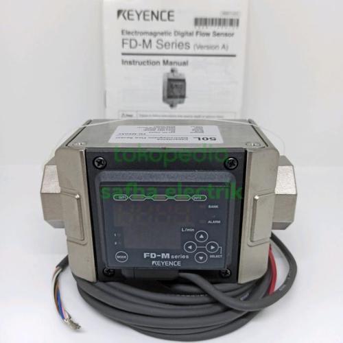 Jual Keyence Fd-M50Ay Electromagnetic Digital Flow Sensor - Jakarta ...
