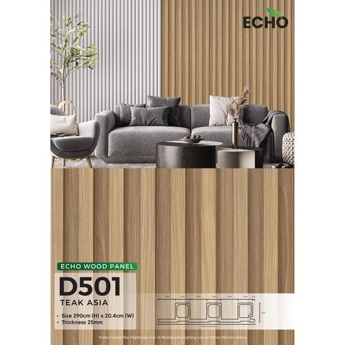 Jual Wood Panel Dinding PVC Motif Kayu Salur / Echo Wood D Partisi Kayu ...