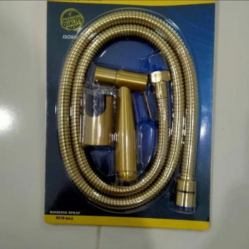 Jual Jet shower warna GOLD / jet shower gold emas / shower cebok gold ...