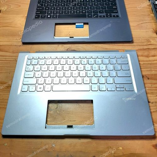 Jual Palmrest Keyboard Asus X415M X415MA X415JA X415D SILVER Minus ...