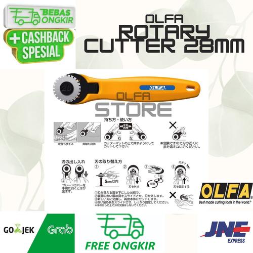 Jual OLFA ROTARY CUTTER 235B Perforation Cutter 28mm ( PRC-3/C ) - Jakarta Barat - OLFA STORE ...