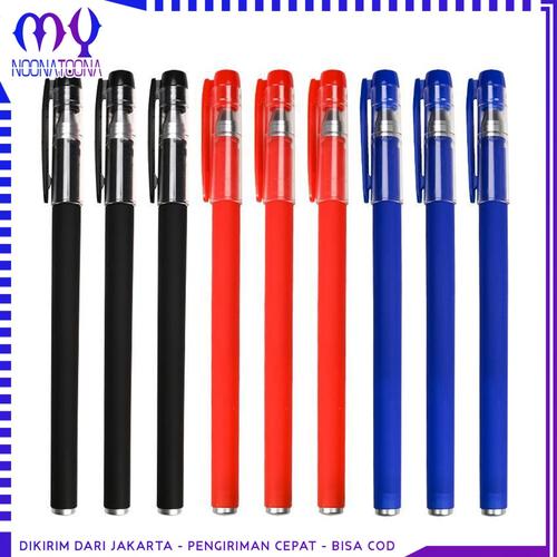 Promo Pulpen Gel 0.5MM Model TST 2 Pena Gel Ujung Lancip Pen Bolpoin ...