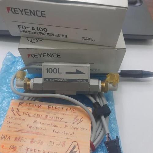 Jual Air Flow Sensor Keyence Fd-A100 100L Sensor Head Air/Nitrogen ...