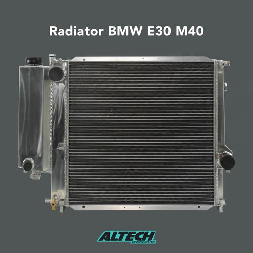 Jual RADIATOR ALUMUNIUM ALTECH BMW E30 / E36 4 CYLINDER 316i 318i M40 ...