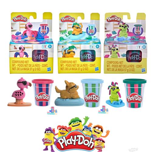 Jual PLAY DOH SUN FUN PALS PLAYSET / MAINAN ANAK LILIN IGUANA CAT ...