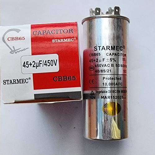 Jual kapasitor ac 45/2 uf capacitor AC 45+2 mikro 45 2 micro (starmec ...
