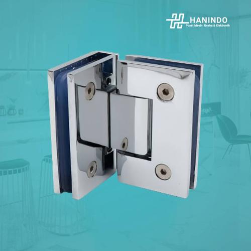 Jual Glass Shower Hinge KACA-KACA 180 Derajat Engsel Pintu Kaca Kamar ...
