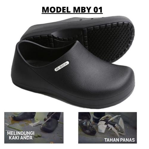 Jual Sepatu Sandal Safety Chef Juru Masak Shoes Sepatu Safety Rumah ...