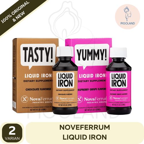Jual NovaFerrum Nova Ferrum Liquid Iron Suplemen Anak Bayi Balita Zat ...