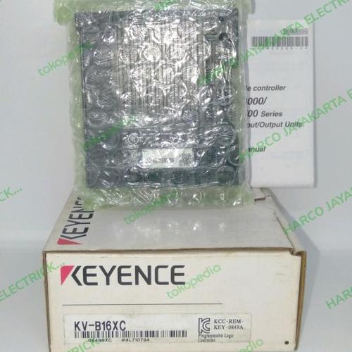 Jual Keyence Plc Kv-B16Xc Input Unit 16 Point Screw Terminal Block ...