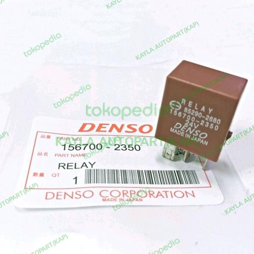 Promo Relay coklat kaki5 24V. Relay lampu depan dutro 24volt 156700 ...