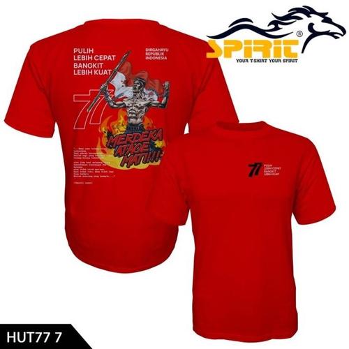 Jual Kaos 17 Agustus / Baju 17 Agustusan 1945 2022 / Kaos Hut Ri 77 Pendek - Jakarta Pusat ...