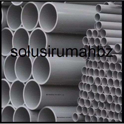 Jual per10cm pipa pvc abu abu paralon plastik potongan panjang ...
