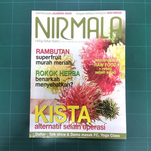 Jual MAJALAH KESEHATAN DAN HIDUP SEHAT ALAMI - NIRMALA EDISI JANUARI ...